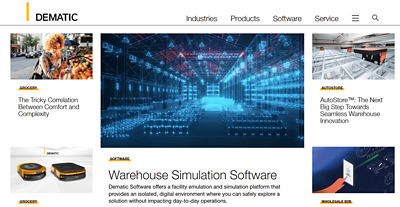 Dematic Improves Customer Experience with Reimagined Website