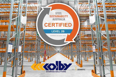 Dematic Awarded Steel Sustainability Australia Certification for Colby ...