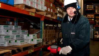 Hands Free in Cold Storage